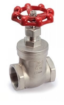 1/2 to 12 inch 316 Stainless Steel Gate Valve Silvery White Color