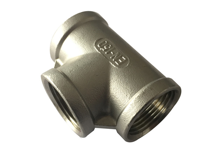 Stainless Steel 1/4" to 4" BSP Female thread 150LBs Tee coupling