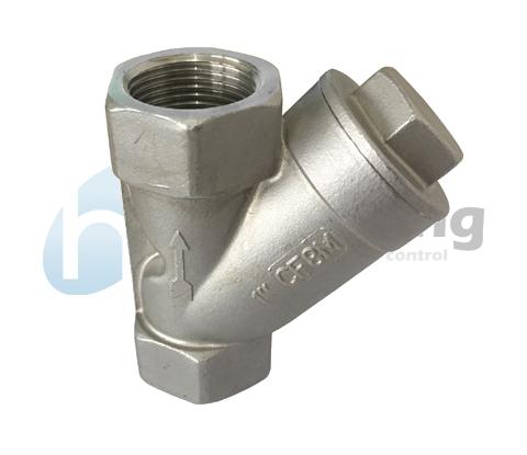 1 - 1/2" 304 Stainless Steel Y Check Valve Jis, Astm, Ansi Standard 800 WOG