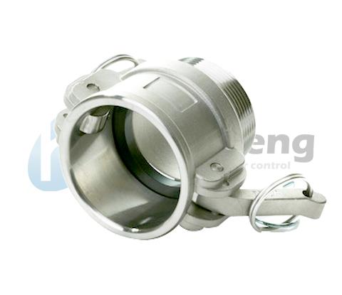 1/2" inch 316 stainless steel BSP, BSPT, DIN2999 threaded camlock quick coupling Type B